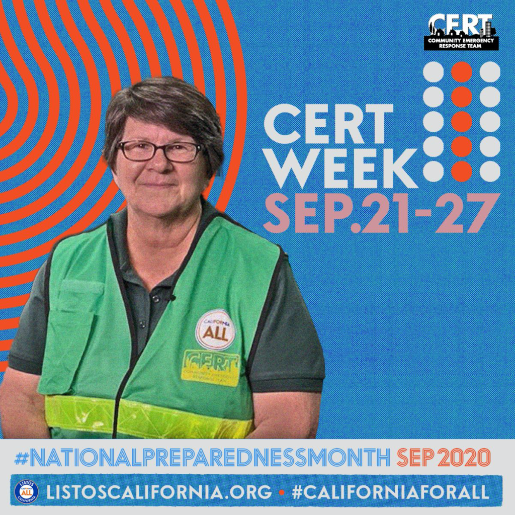 Listos California Celebrates Disaster Volunteers during September’s ...