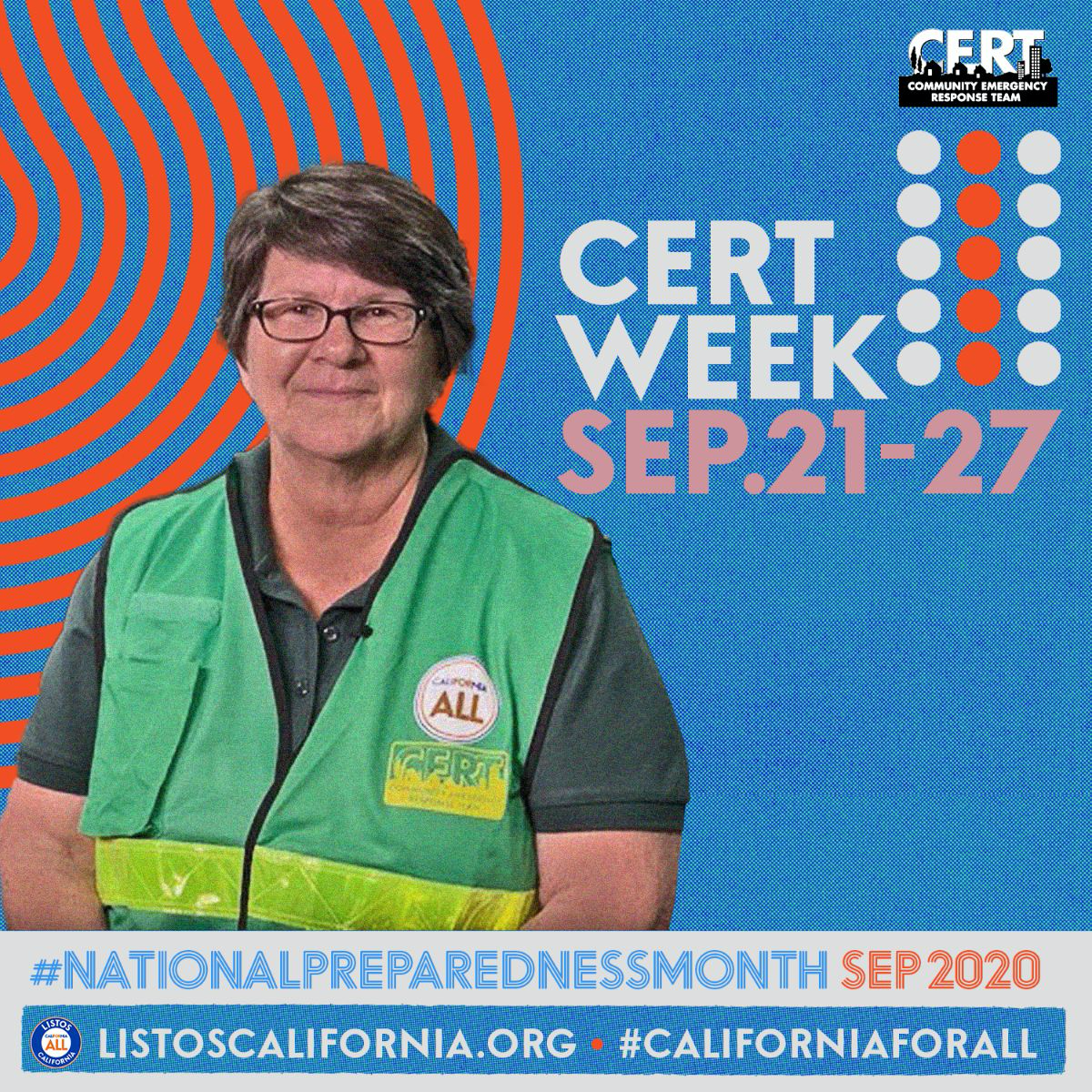 Listos California Celebrates Disaster Volunteers during September’s ...